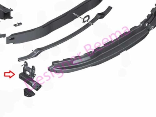 Genuine BMW (51118051190) Deformation Element - Right | Designer Beema